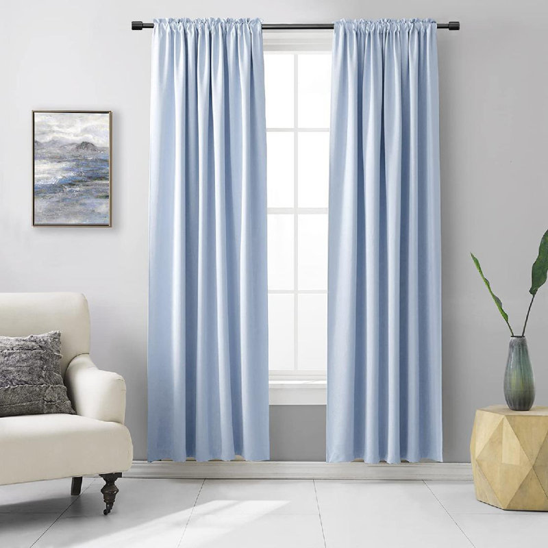 Eider And Ivory™ Westwind Polyester Blackout Curtain Pair And Reviews Wayfair